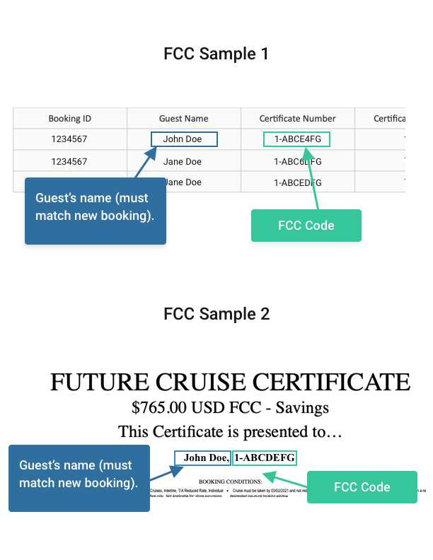 FCC Sample Modal