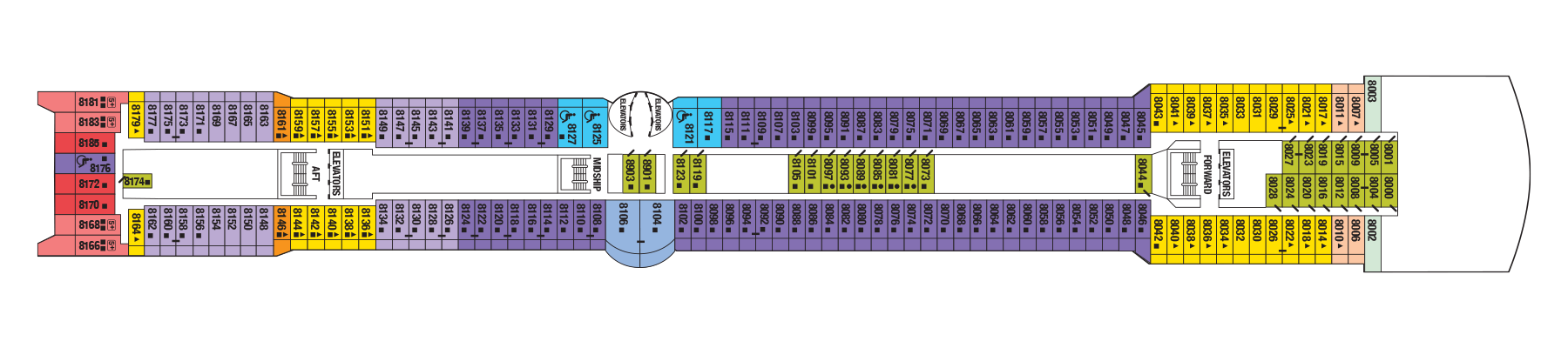 Celebrity Summit Deck Plans | Celebrity Cruises
