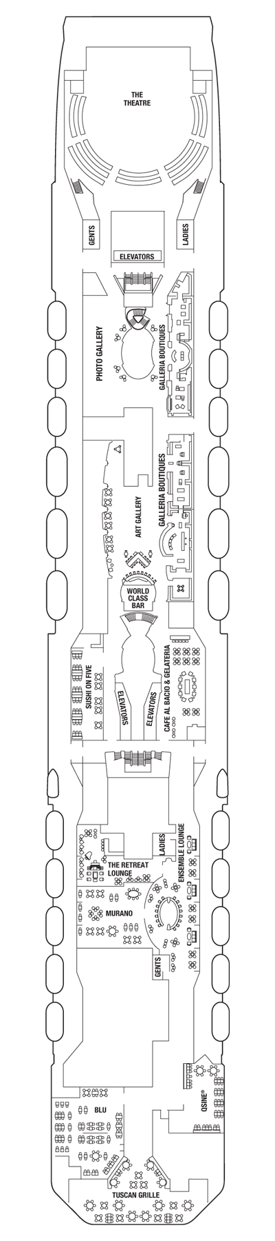 Celebrity Equinox Deck Plans | Celebrity Cruises