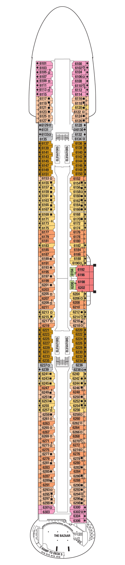 Celebrity Xcel Deck Plans | Celebrity Cruises