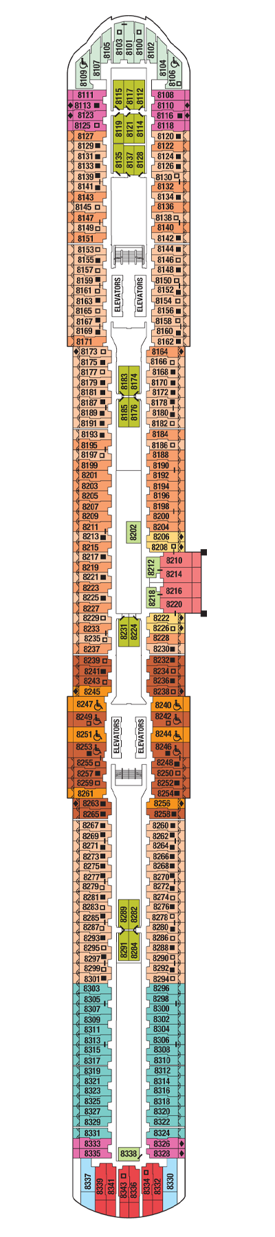 Celebrity Xcel Deck Plans | Celebrity Cruises