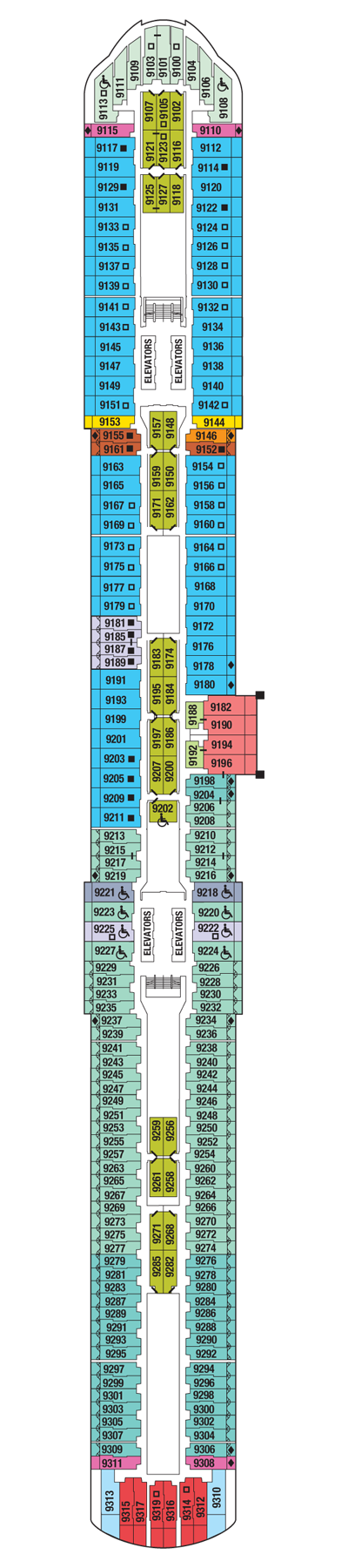 Celebrity Xcel Deck Plans | Celebrity Cruises