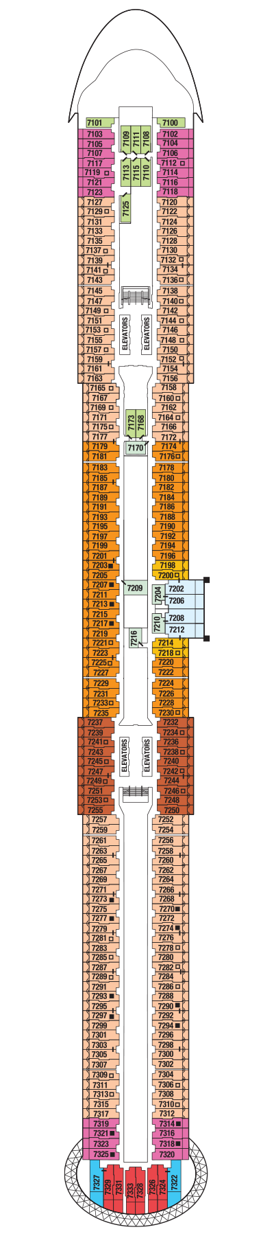 Celebrity Beyond Deck Plans | Celebrity Cruises Mexico