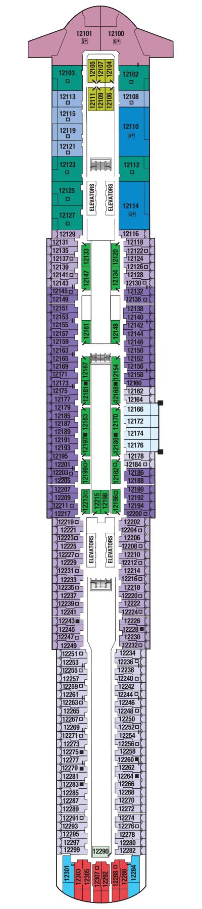 Celebrity Beyond Deck Plans | Celebrity Cruises Mexico