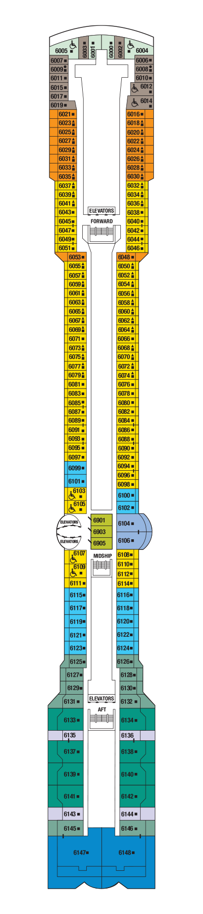 Celebrity Infinity Deck Plans | Celebrity Cruises
