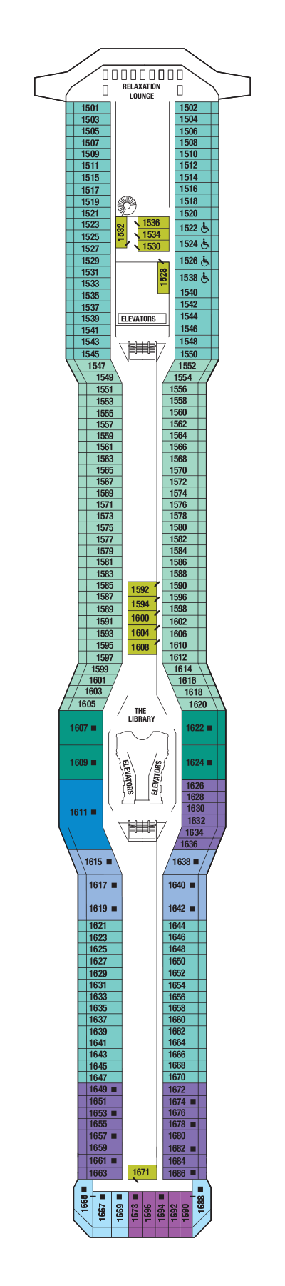 Celebrity Reflection Deck Plans | Celebrity Cruises