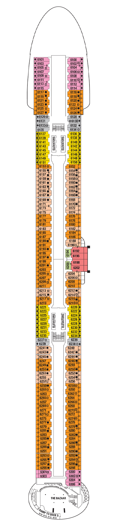 Celebrity Xcel Deck Plans | Celebrity Cruises
