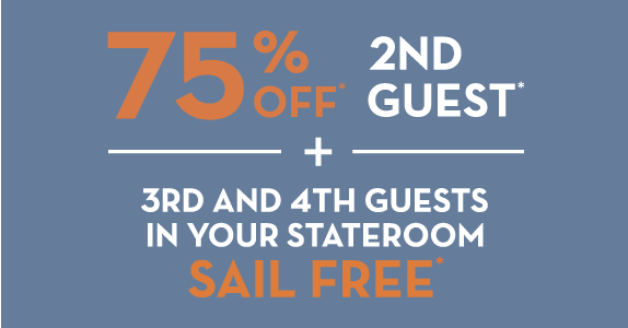 3rd/4th/5th Guests Sail Free